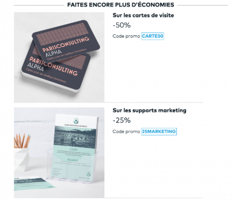 Code promo Vistaprint Belgique → -25% sur vos cartes de visite ...