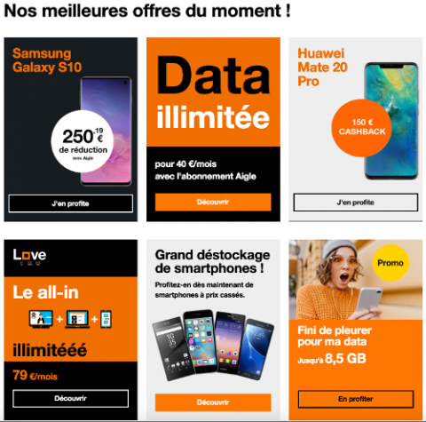 Code promo Orange Belgique 🇧🇪→ -200€ sur les smartphones 💰2025